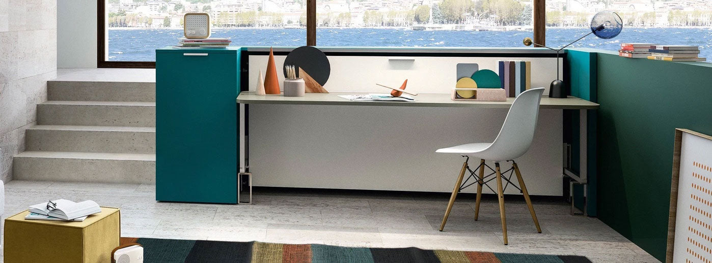 Space-saving home office and office wall bed solutions – Clei London UK